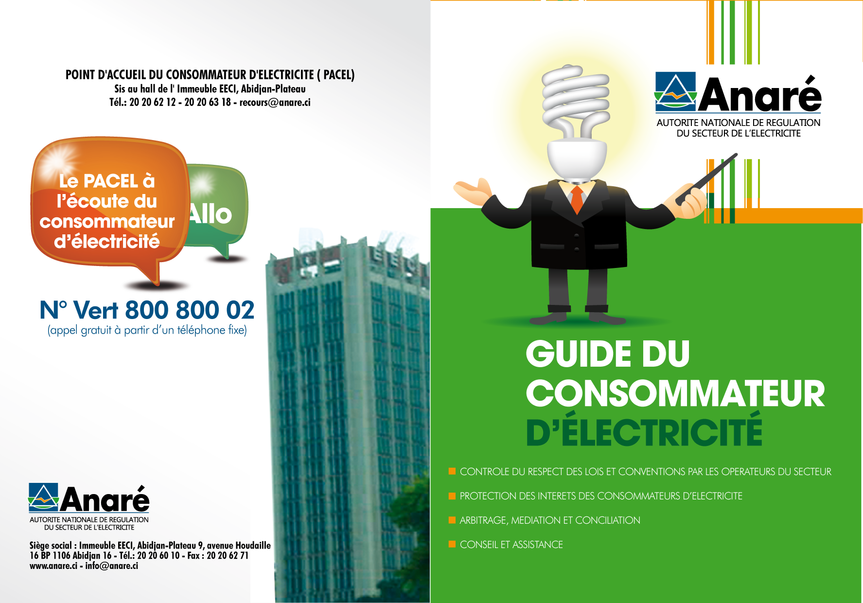 GUIDE DU CONSOMMATEUR – ANARE-CI