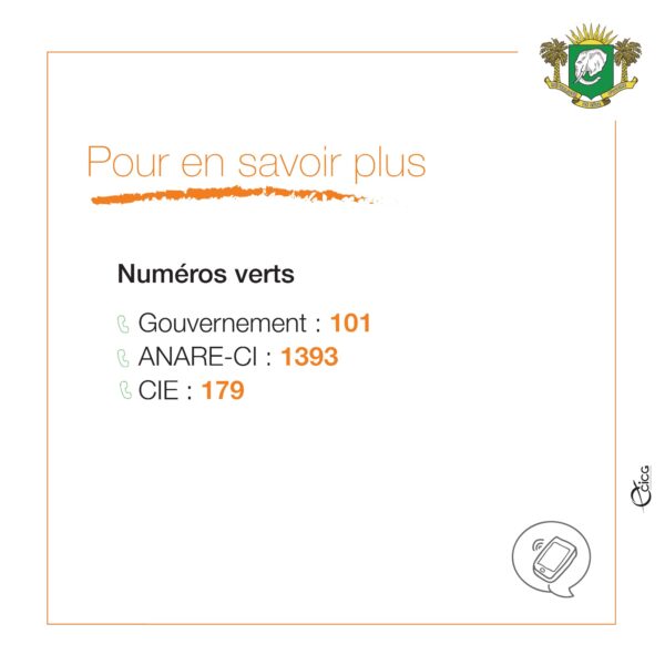 Ajustement tarifaire – ANARE-CI